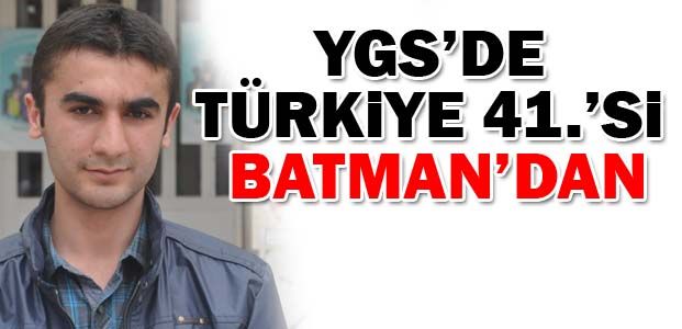 YGS’DE TÜRKİYE 41.’Sİ BATMAN’DAN - BATMAN ÇAĞDAŞ GAZETESİ