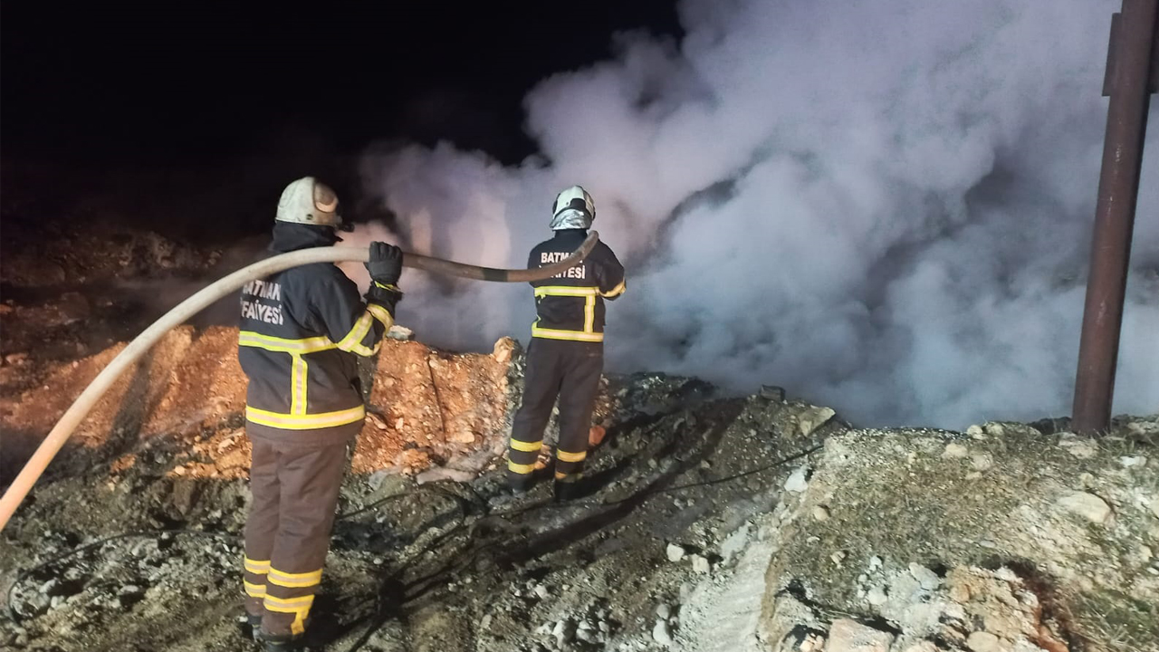 PETROL SAHASINDA OT YANGINI - BATMAN ÇAĞDAŞ GAZETESİ