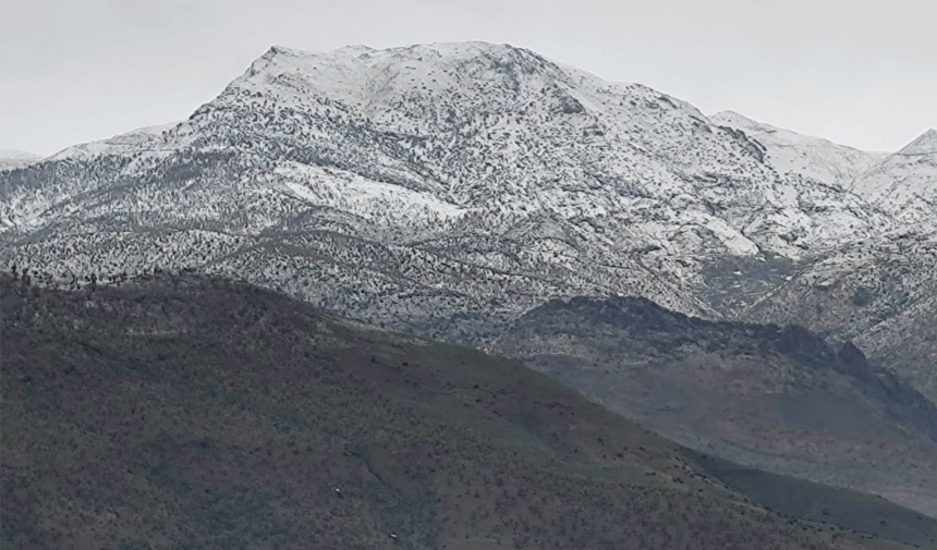 MERETO DAĞI BEYAZA BÜRÜNDÜ - BATMAN ÇAĞDAŞ GAZETESİ