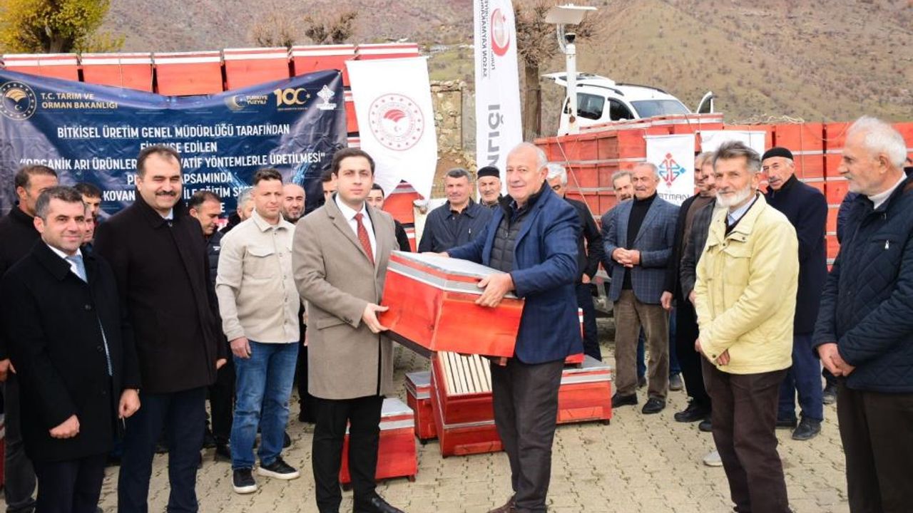 Sason’da arıcılara organik kovan desteği - Batman Haber, Son Dakika ...